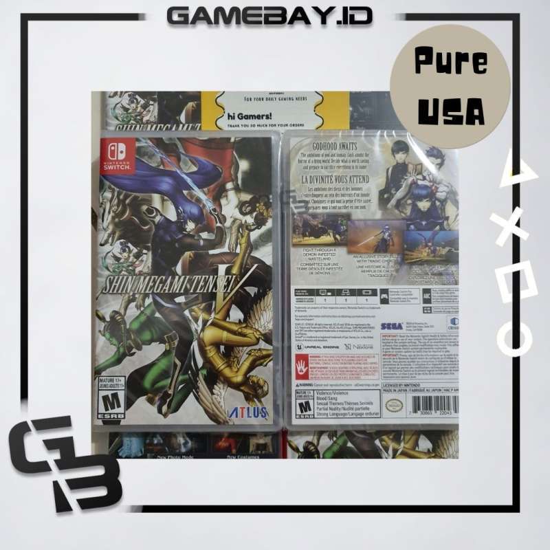 Jual Nintendo Switch Shin Megami Tensei V di Seller Gamebay Official Store - Tanjung Duren ...