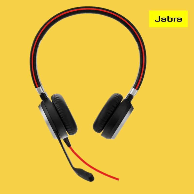 Jual Jabra Evolve Stereo Platform Ms Uc Usb A C Wired Headset Uc Usb A Di Seller Xander