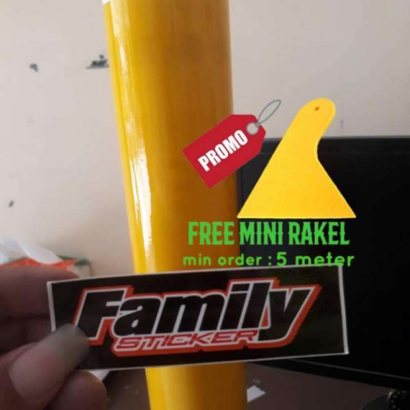 Jual Skotlet Skotlet Kuning Transparan Skotlet Mobil Stiker Motor Pro ...