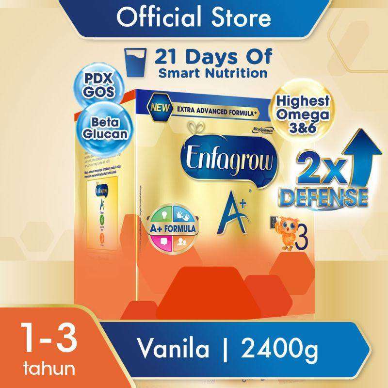 Jual WHS - Medan - Enfagrow A+ 3 Vanila Susu Formula Pertumbuhan Batita [2400 g] di Seller ...