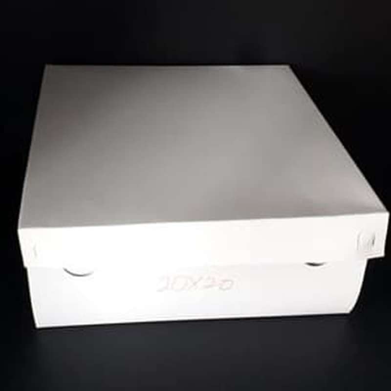 Promo RECOMMEND DUS NASI KOTAK TEBAL 20X 20 CM ISI 50PCS / BOX NASI ...