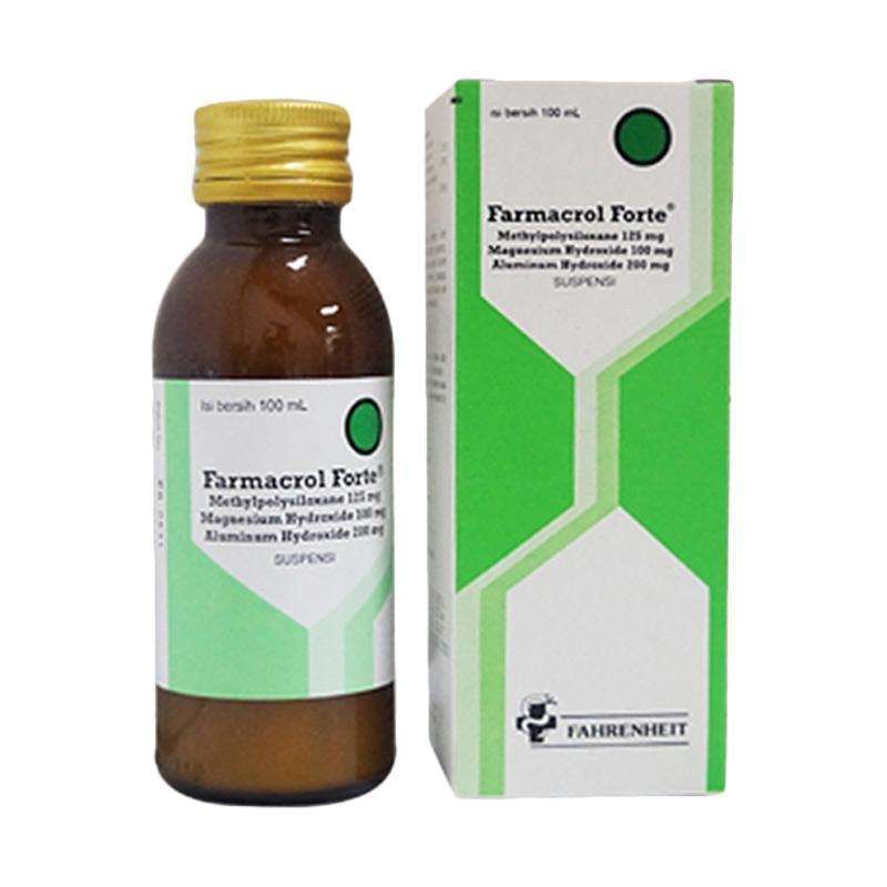 Promo Farmacrol Parmacrol Varmacol Farmakol Forte Force Sirup 100ml 200ml Obat untuk sakit maag ...