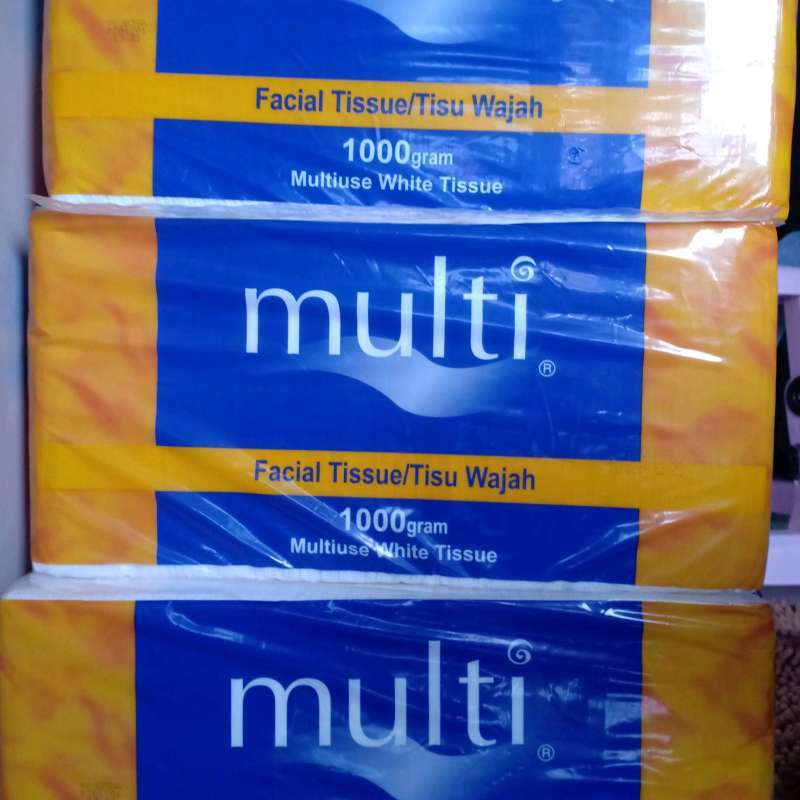 Promo Multi Facial Tissue / Tisu Wajah 1000 Gram Diskon 18% Di Seller ...