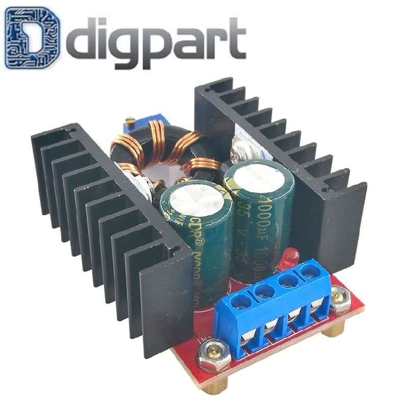 Jual Power Supply Step Up Modul 150W 10-32V To 12-35V 150W di Seller ...