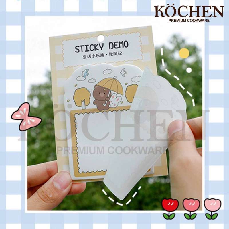 Jual Kochen Sticky Notes Notepad Kertas Memo Pad Post It Note Cute Lucu ...