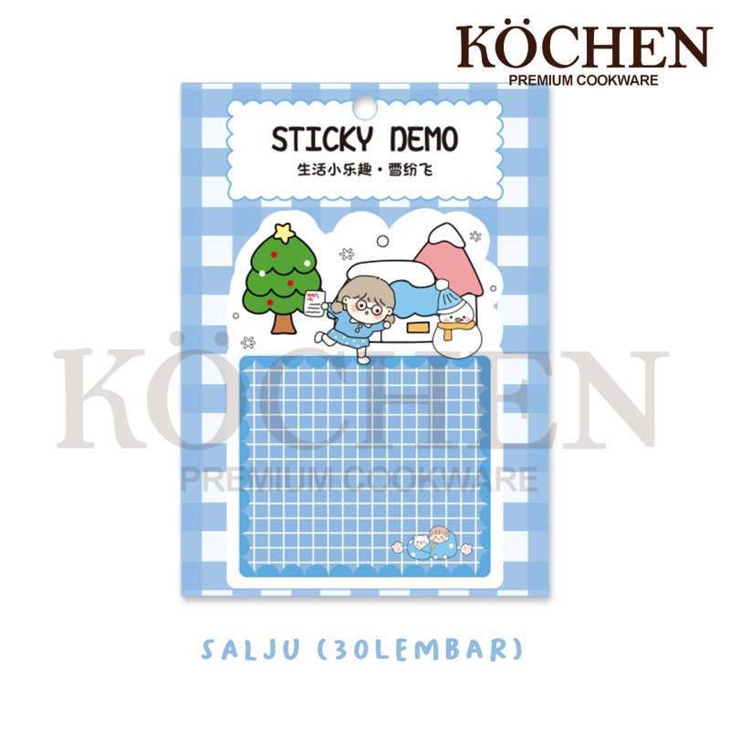 Jual Kochen Sticky Notes Notepad Kertas Memo Pad Post It Note Cute Lucu ...