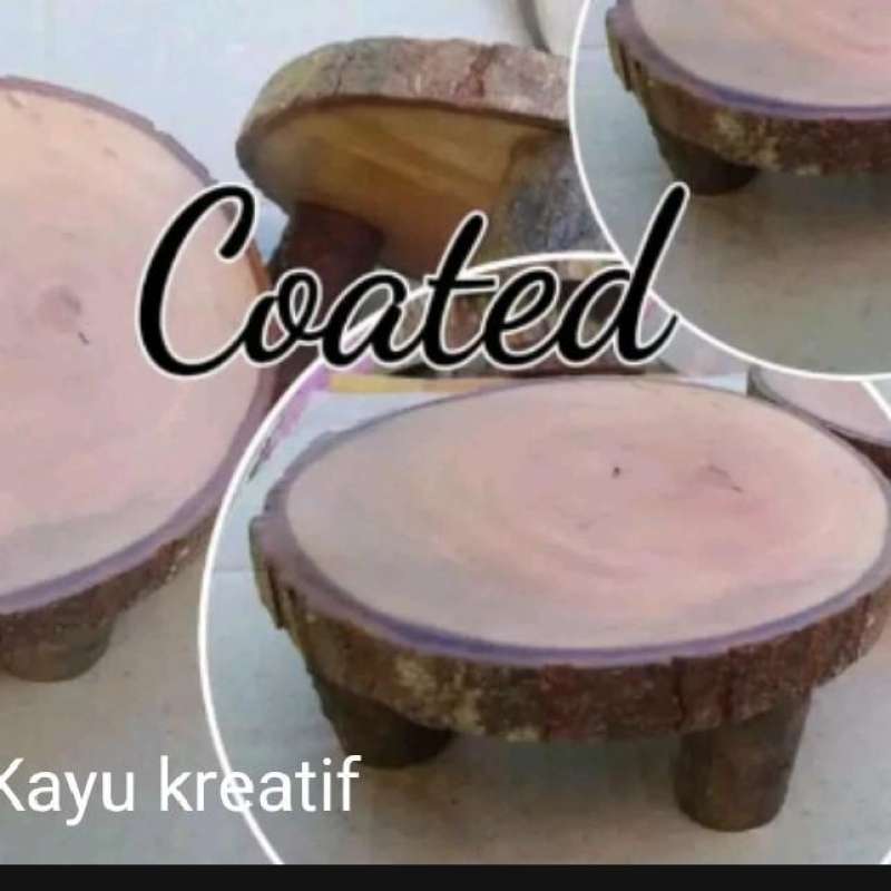Jual Wood Slice Potongan Kayu Diameter 20X3 Cm di Seller kayu kreatif ...