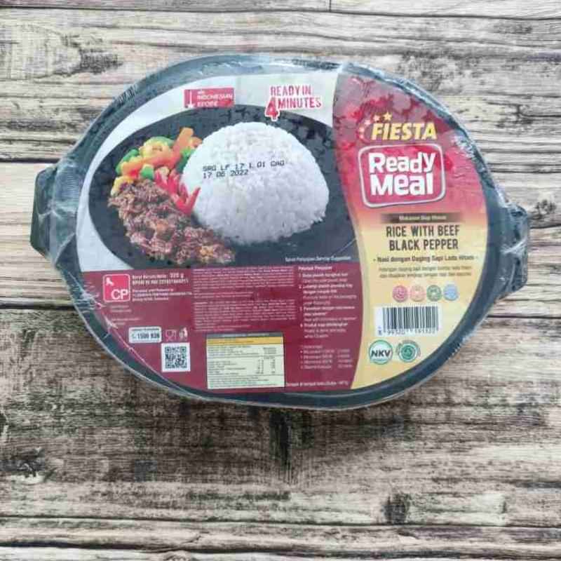 Jual Fiesta Ready Meal Rice With Beef Black Pepper 320 Gr di Seller ...