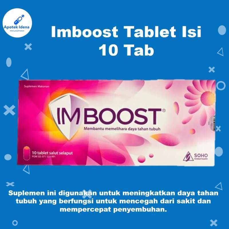 Jual Imboost Tablet Isi 10 Multivitamin Daya Tahan Tubuh Harga Per ...