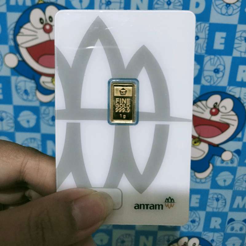 Jual Antam/Logam Mulia/LM/Emas 24 Catat/Emas Batangan/Emas Antam di ...