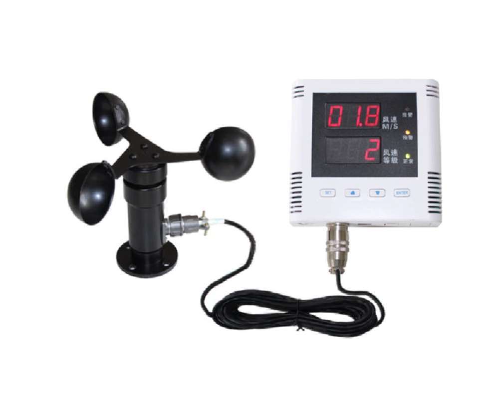 Jual RS485 Tower Crane Wind Alarm Device Controller Wind Meter Sensor ...