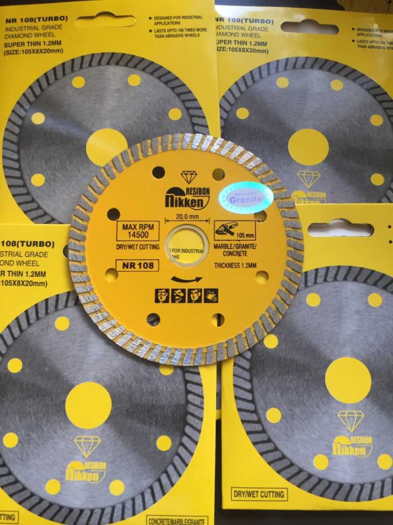 Jual Diamond Wheel TURBO NIKKEN RESIBON 4inch - Pisau Potong Keramik ... Jual Diamond Wheel TURBO NIKKEN RESIBON 4inch - Pisau Potong Keramik ...