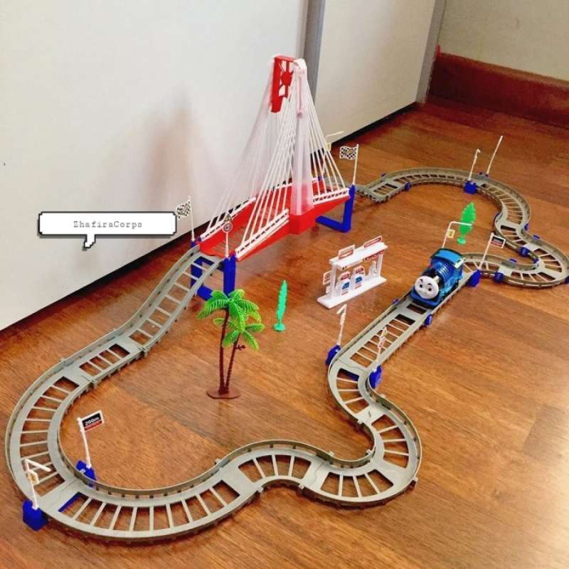 Jual SALE Track Kereta Api Thomas Baterai - Kereta Api Rel Anak Edukasi ...