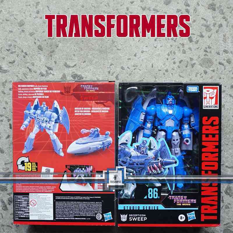 Jual Transformers Studio Series 86 SWEEP G1 Voyager Class 1986 di ...