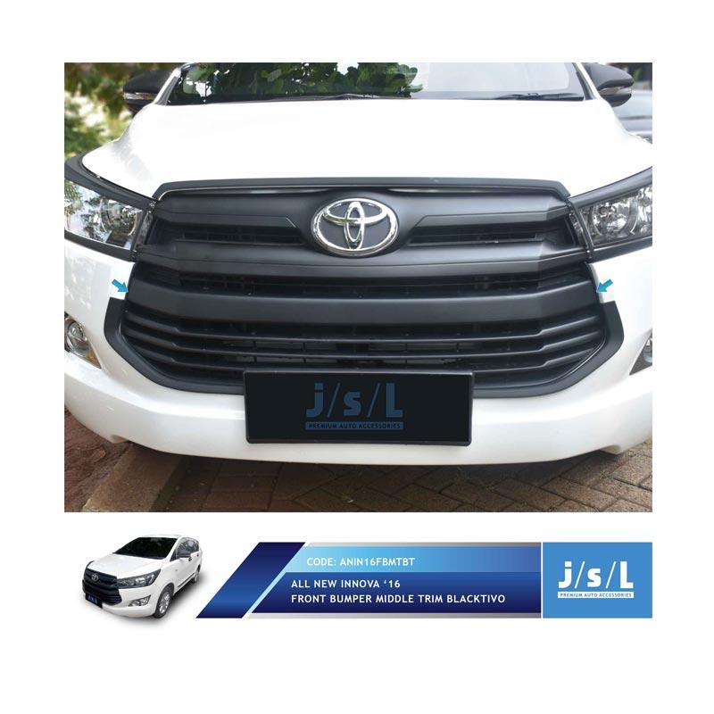 Jual JSL Front Bumper Middle Trim Mobil for Toyota Innova 2016 ...