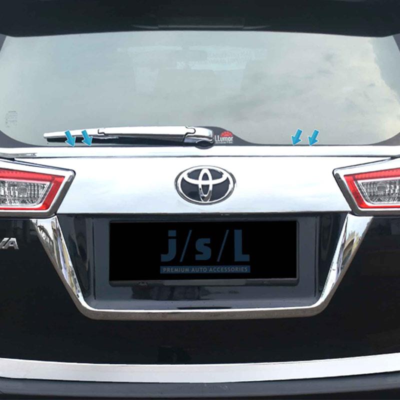 Jual JSL Rear Window Trim Lis Kaca Belakang Mobil for Toyota Innova ...