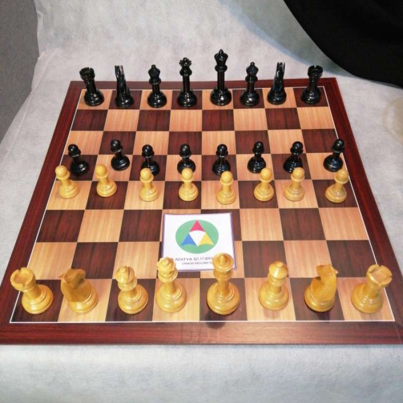 Jual Set Papan Catur Kelas Butik Bidak Buah Kayu Simpanan Mahal Klasik ...