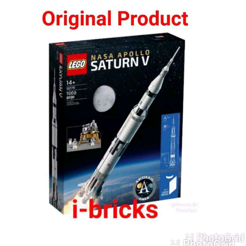 Jual Lego 92176 LEGO Ideas NASA Apollo Saturn V di Seller I-Bricks ...