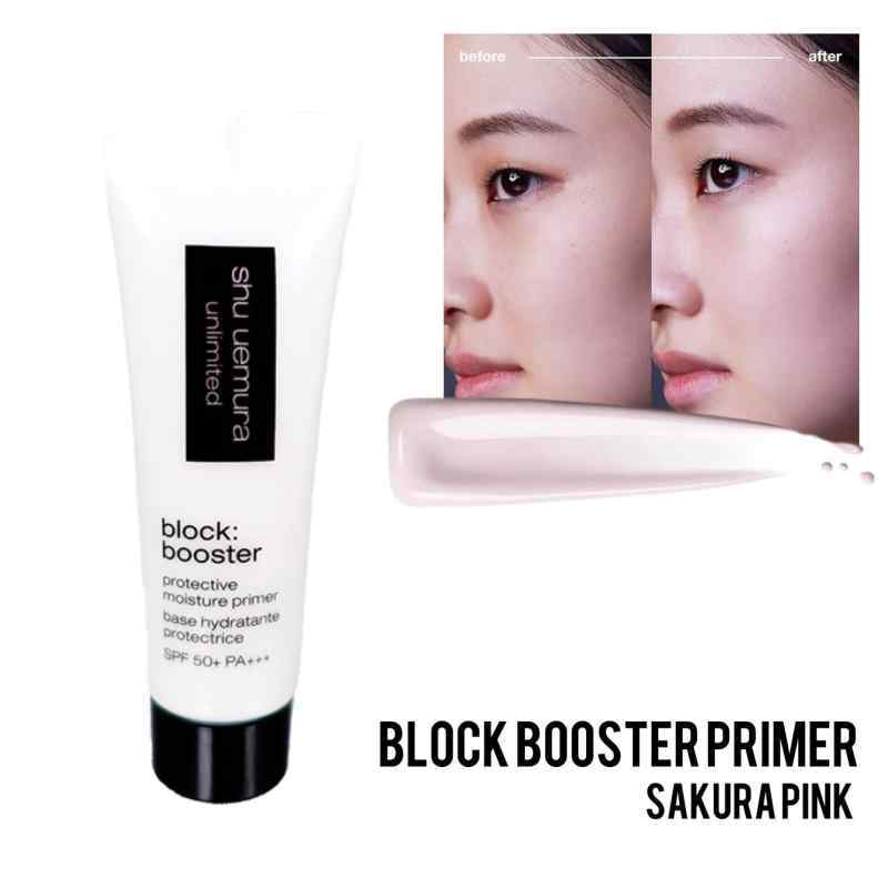 Promo Shu Uemura Block Booster Primer Sakura Pink 10ml Diskon 13% di ...