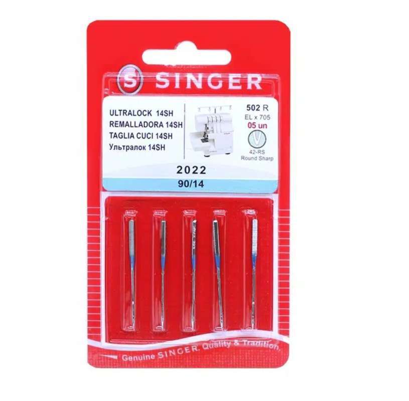 Jual Jarum Mesin Obras SINGER No.14 (Blister) di Seller Singer ...
