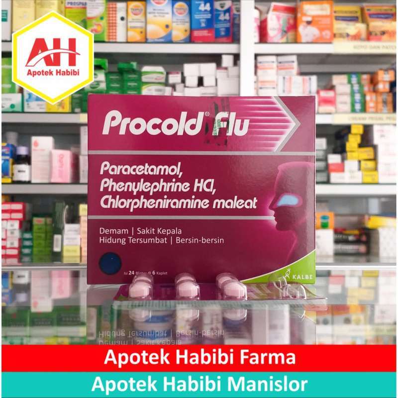 Promo PROCOLD FLU & BATUK PROKOL PROKOLD 1 BOX 24 STRIP PROKOL PROKOLD ...