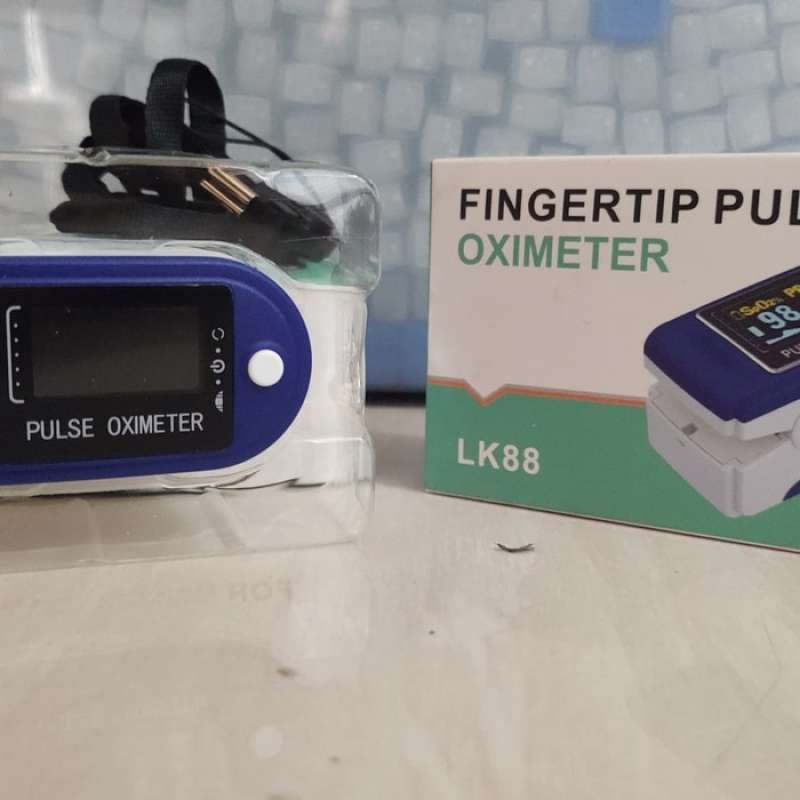 Promo FINGERTIP PULSE OXIMETER LK88 Diskon 68% di Seller POWER STORE ...