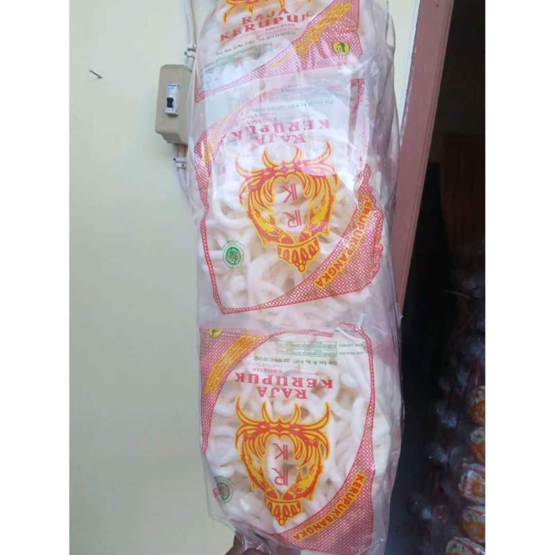 Jual Raja Kerupuk, Kerupuk Bangka Asli Ikan Tenggiri 1bal Isi 20bngks ...