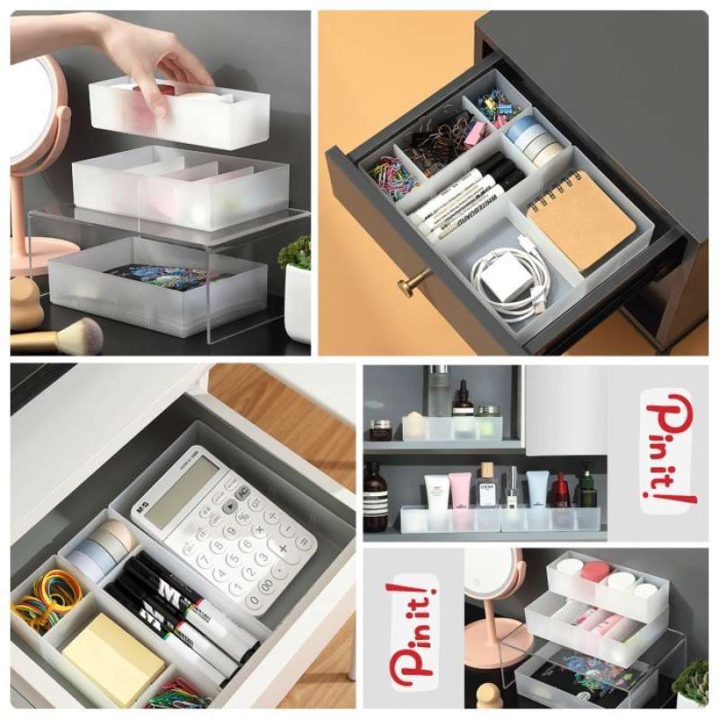 Jual KOTAK ORGANIZER SEKAT BISA LEPAS PASANG RAK DALAM LACI LEMARI di ...