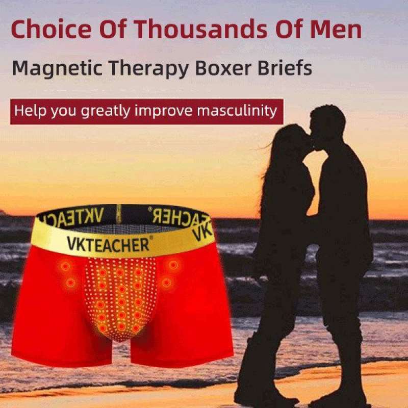 Promo Boxer Pria Vkteacher Brief Magnetic Boxer Magnet Untuk Kesehatan ...