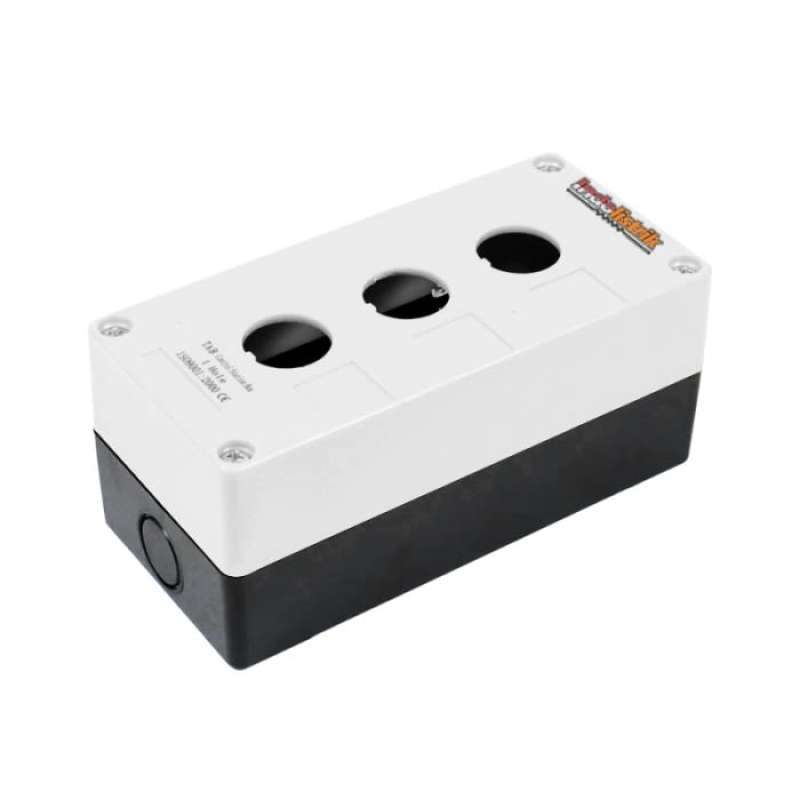 Jual Baru Control Box Panel Kendali 3 lubang TAB - Putih Terbatas di ...