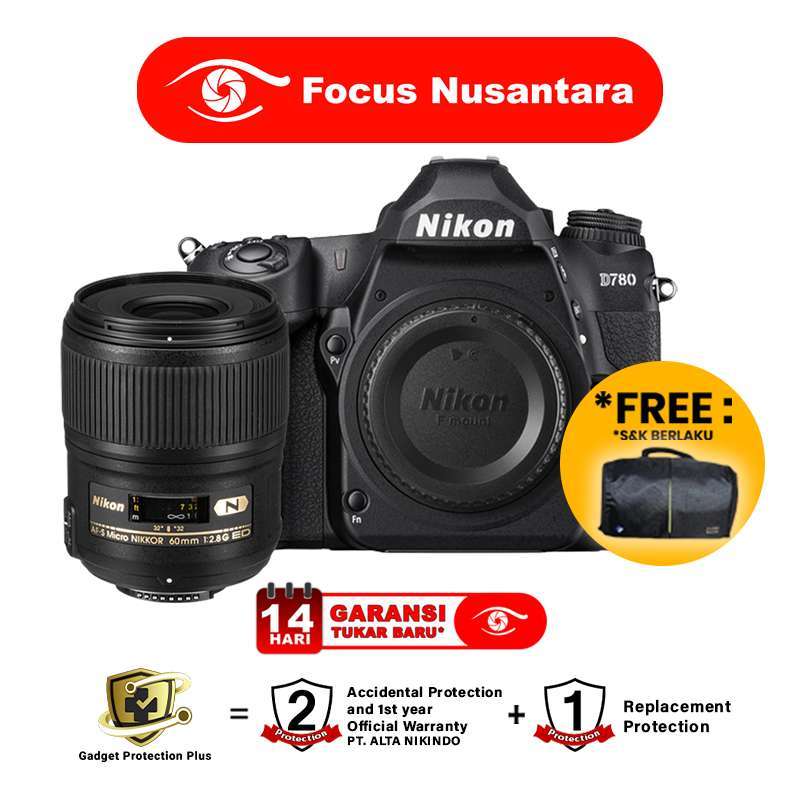 Jual FOCUS NUSANTARA - NIKON D780 BODY + 60mm Micro di Seller Focus ...