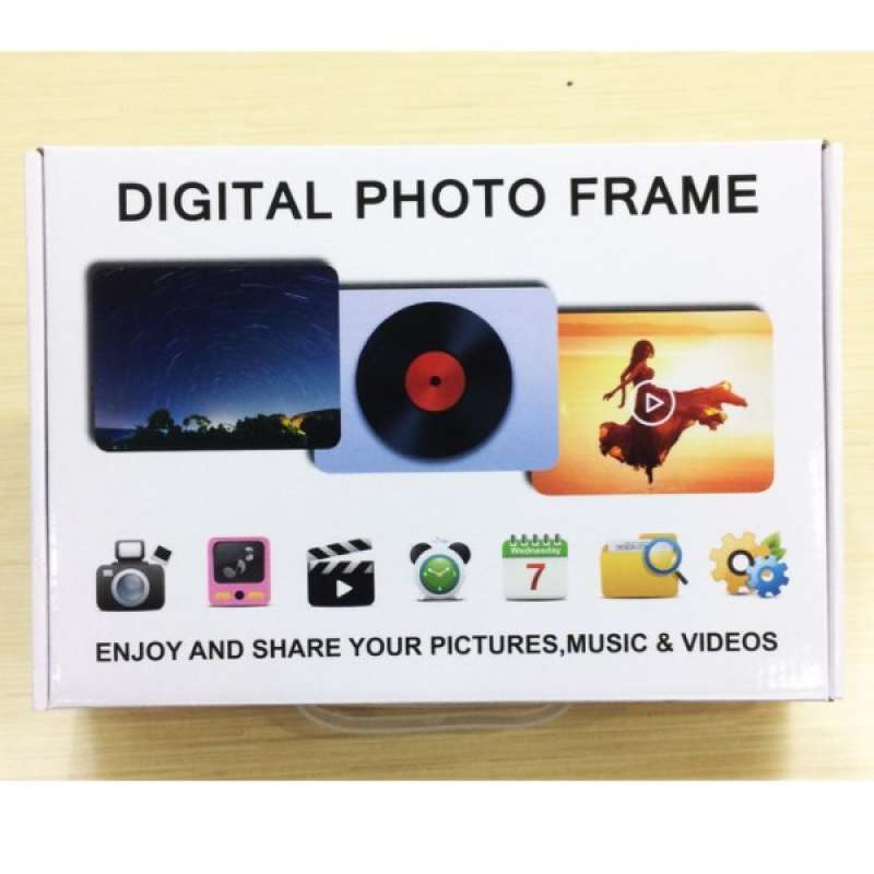 Jual Digital Photo Frame 15 Inch - High Resolution - Full Hd Multi ...