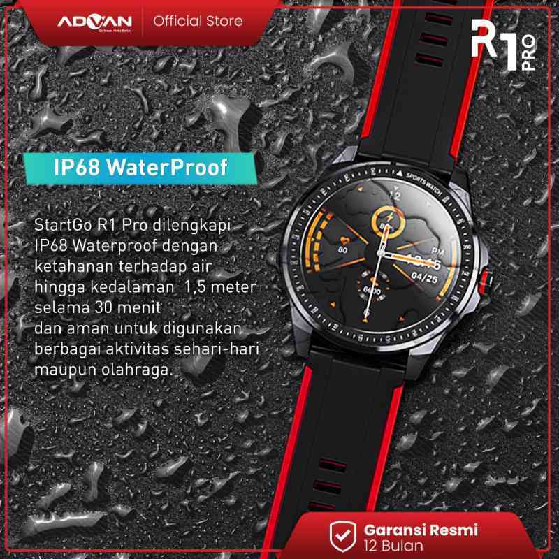 Jual Advan Startgo Smartwatch R1 Pro 1.3 inci Garansi Resmi 12 Bulan ...