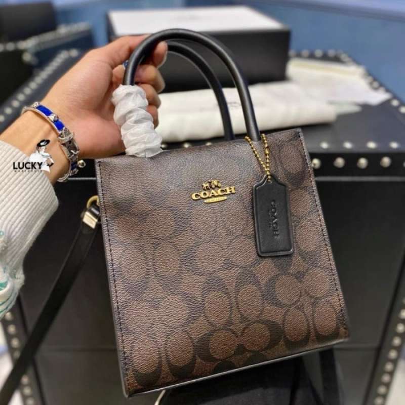 Jual Coach Mini Cally Crossbody In Signature Canvas - ORIGINAL 100% di ...