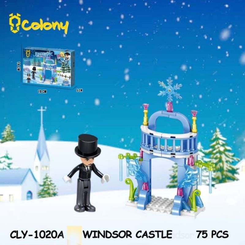 Jual Lego Snow Castle Blok Block Balok Bricks Tumpuk Building Set ...