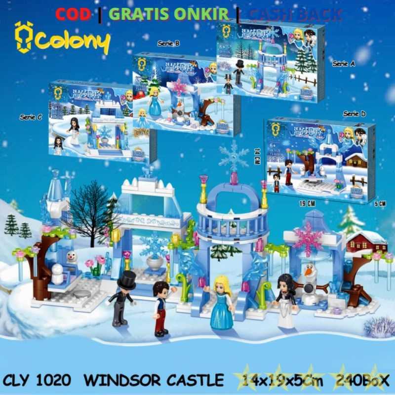 Jual Lego Snow Castle Blok Block Balok Bricks Tumpuk Building Set ...