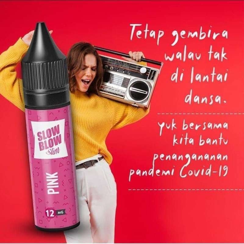 Jual Slow Blow Slim Pink Pods Friendly 15ML by Slow Blow Juice x SAS ...
