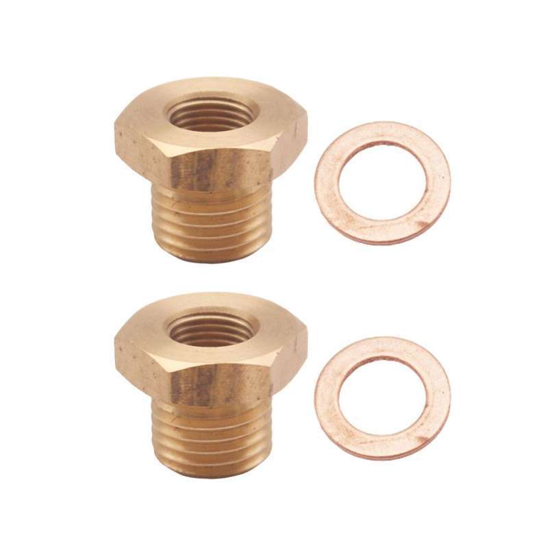 Jual 2SET Pressure Temperature Gauge Sender Adapter 1/8 NPT to M14x1.5 ...