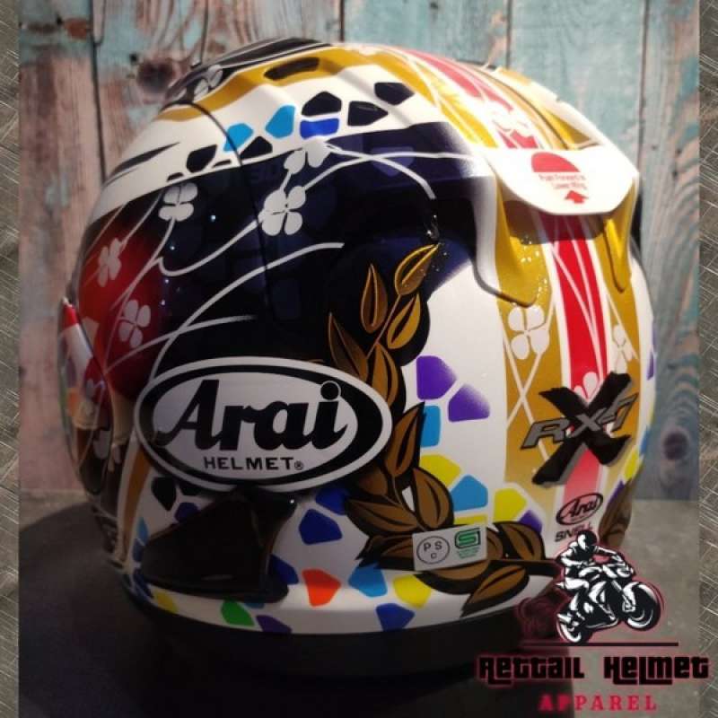 Jual Arai Rx7X Nakagami Gp2 New Helm Full Face Rx-7X Original di Seller Last Neon 45 - | Blibli