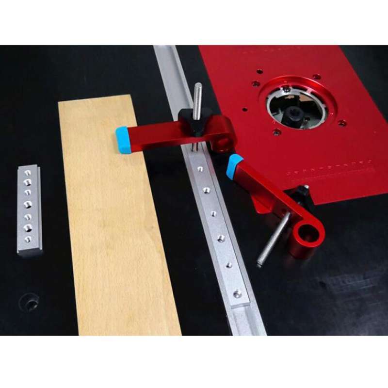 Jual Woodworking Mitre Guide Gauge Angle Stop Bandsaw Router Table Saw ...