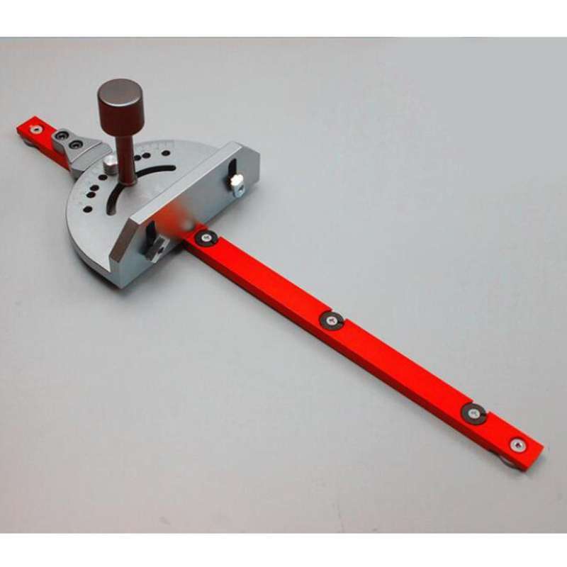 Jual Woodworking Mitre Guide Gauge Angle Stop Bandsaw Router Table Saw ...