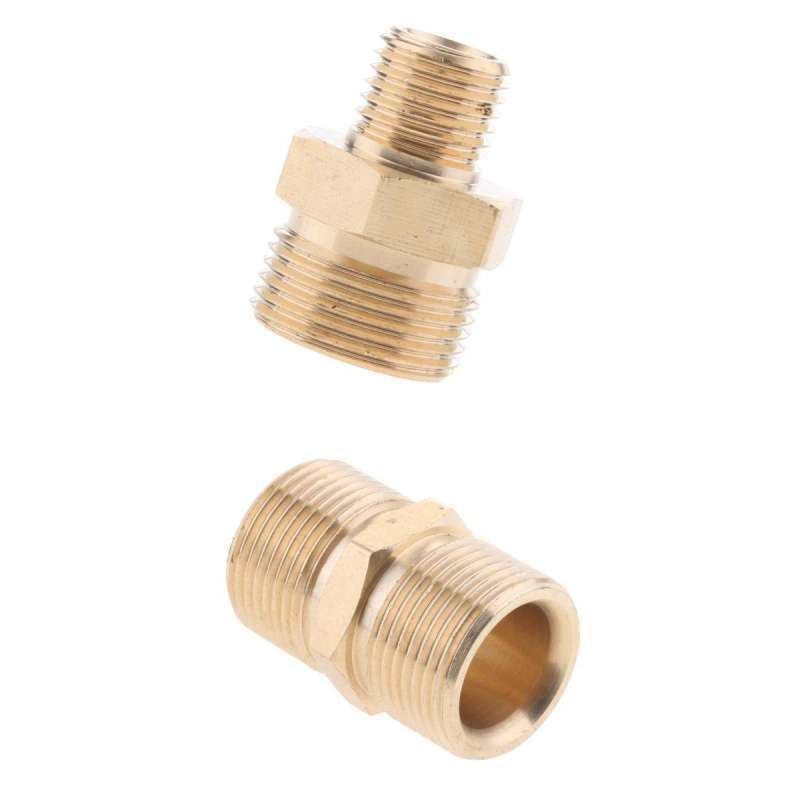 Jual 2Pressure Washer High Pressure Adapter Fitting Brass Male Female ...