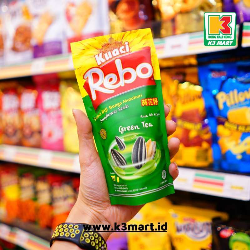 Jual Rebo Kuaci Green Tea 48x70gr Di Seller K3mart Silalas Kota