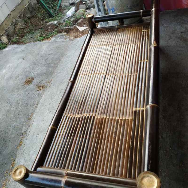 Promo bangku bale bale klasik dari bahan bambu Diskon 19% di Seller ...