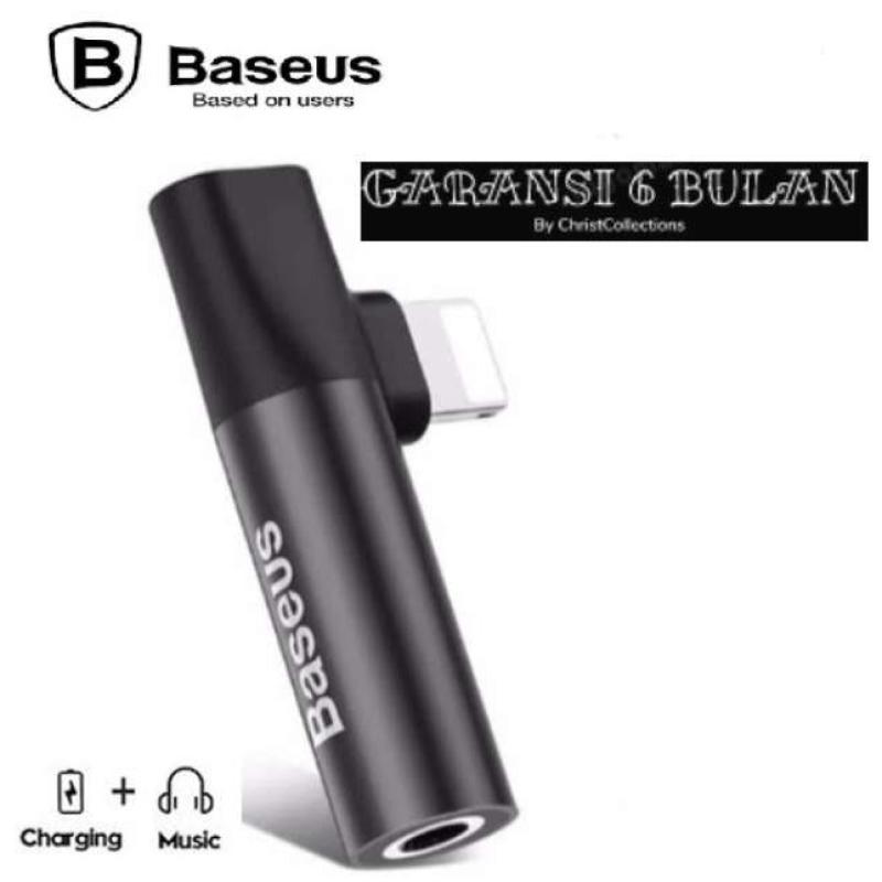 Jual BASEUS AUDIO CONVERTER L43 LIGHTNING TO JACK 3,5MM 3IN1 FAST ...