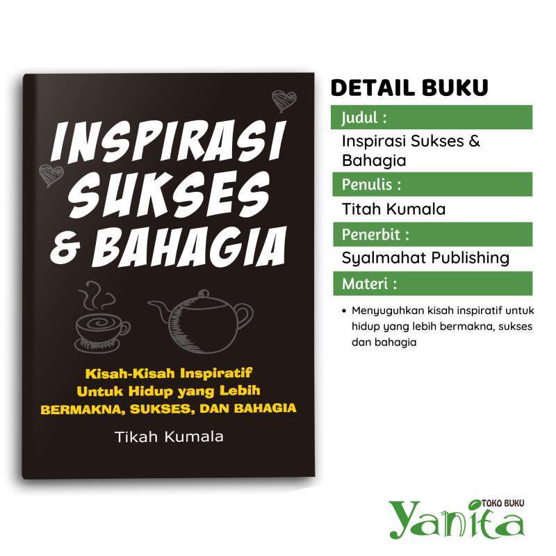 Promo Yanita Buku Psikologi Motivasi Inspirasi Sukses & Bahagia Self Improvement Pengembangan ...