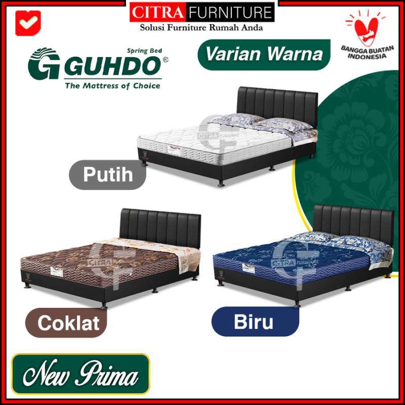 Jual Kasur Spring Bed 120 X 200 Guhdo Original Murah - Harga Diskon Juli 2024 | Blibli.com