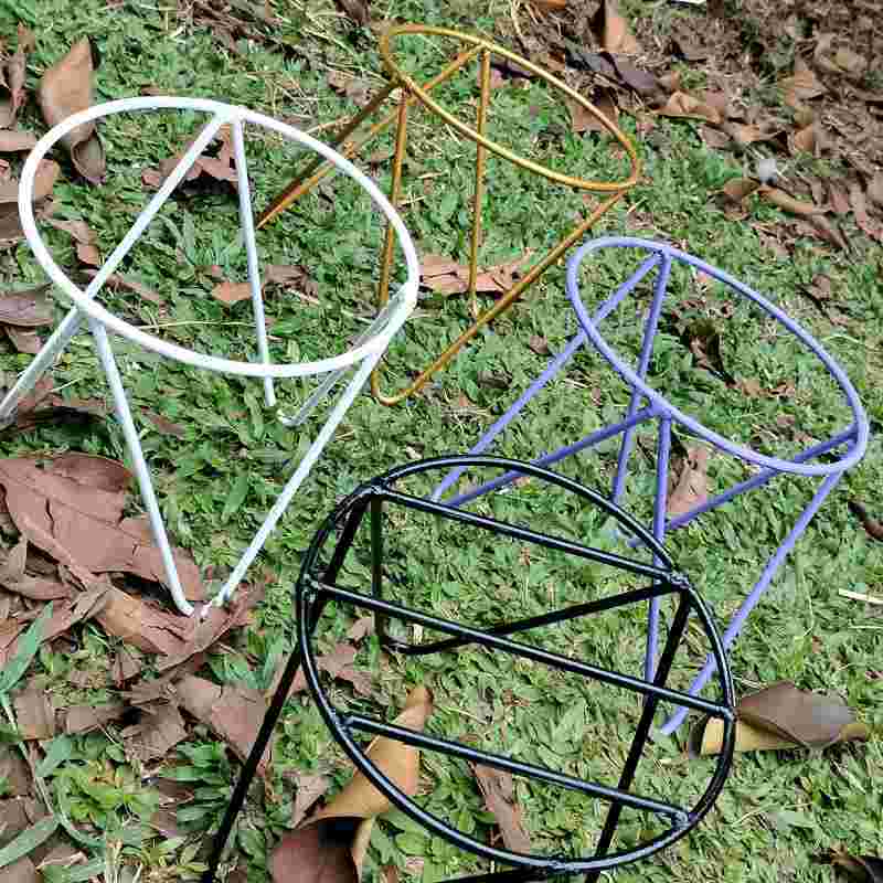Jual Standing Pot Besi/standing Pot Duduk/standing Pot Diameter 18cm ...