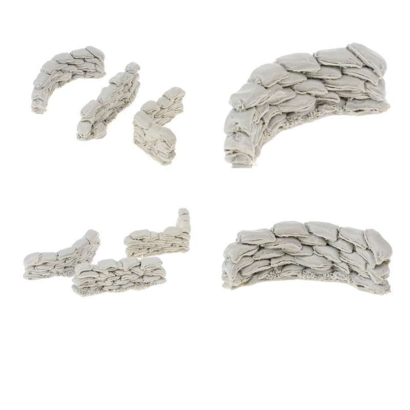 Jual Set of 8 1:35 WWII Resin Arc Soldier Scene Sand Table LAYOUTS ...