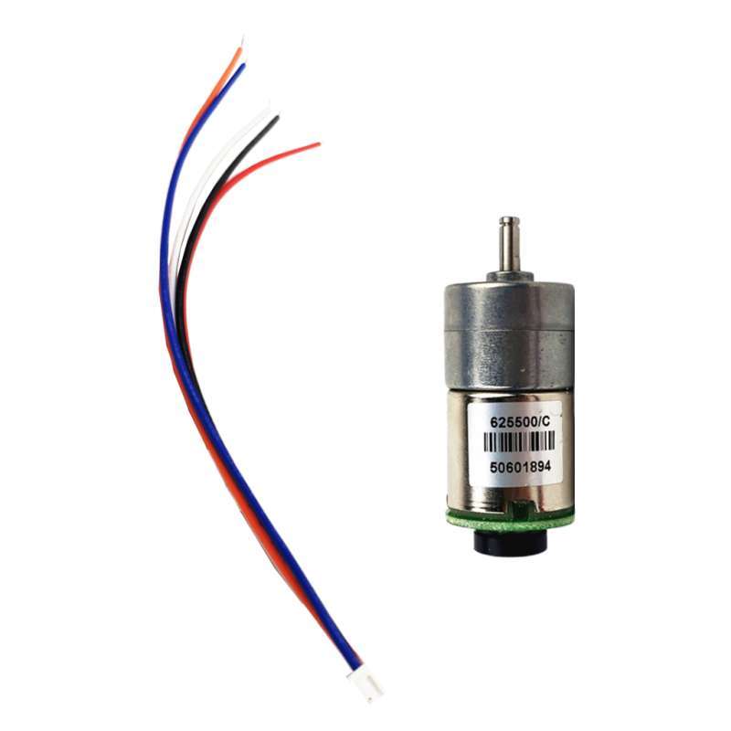 Jual Metal Gear DC 12V Reduction Motor with Encoder for RC Car Robot ...